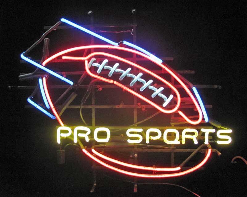 PRO SPORTS FOOTBALL NEON in NEONS/LIGHT UP SIGNS > BAR/SPORT NEONS