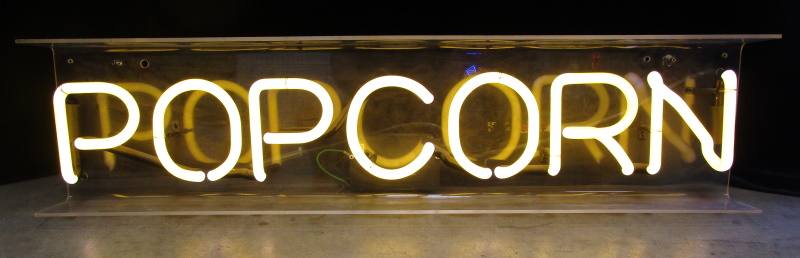 POPCORN NEON in NEONS/LIGHT UP SIGNS > BAR/SPORT NEONS