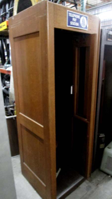 OAK PHONE BOOTH in PHONE BOOTHS > PHONE BOOTH