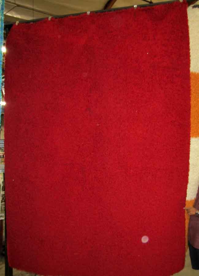 RED SHAG RUG in RUGS