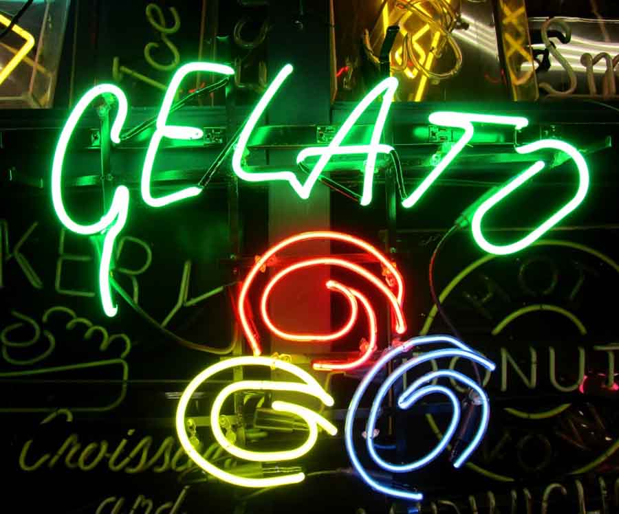 GELATO NEON in NEONS/LIGHT UP SIGNS > ICE CREAM