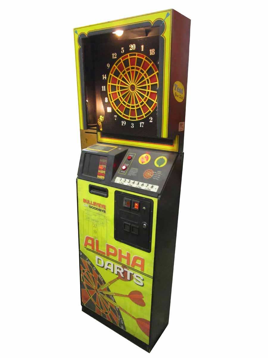 "ALPHA DARTS" DARTBOARD in ARCADE > Dartboards