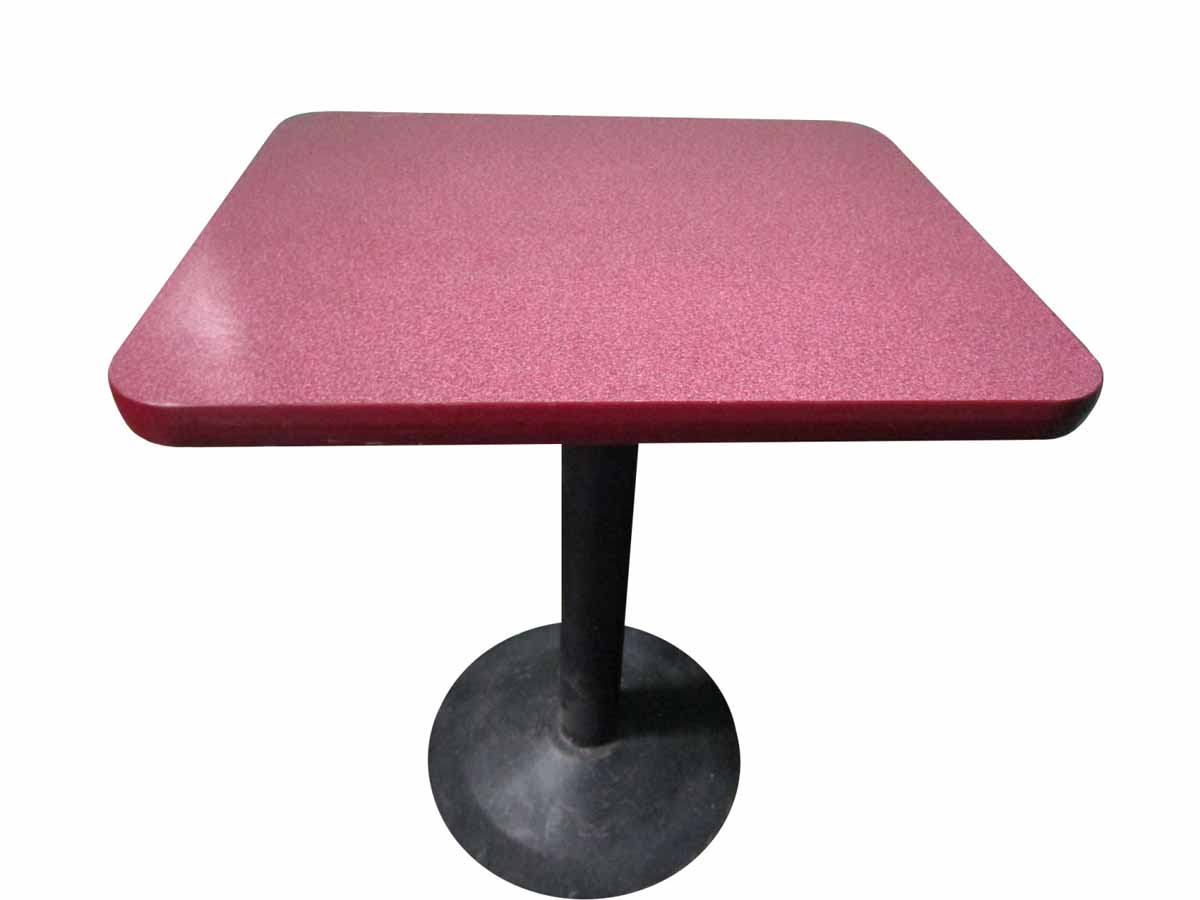 24" X 20" RED TABLE TOP in TABLES/BASES/CHAIRS > TABLE TOPS