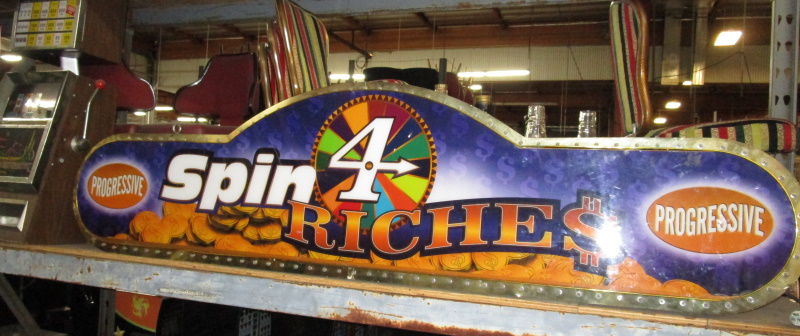 SPIN 4 RICHES in CASINO > SIGNS