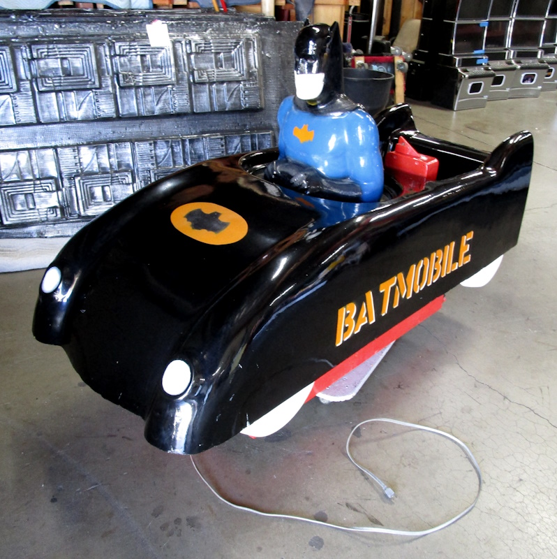 COIN OPERATED BAT MOBILE $4,500.00 in FOR SALE