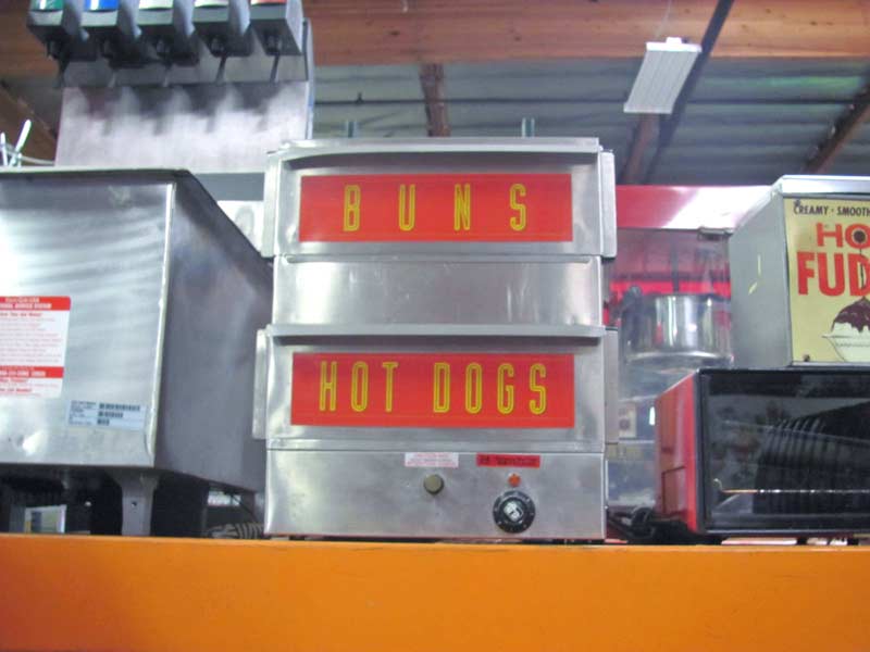 HOT DOG MACHINE in CONVENIENCE STORE