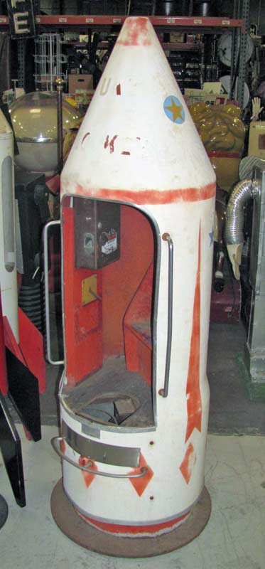 KIDDIE RIDE-ROCKET SHIP in COIN-OP KIDDIE RIDES
