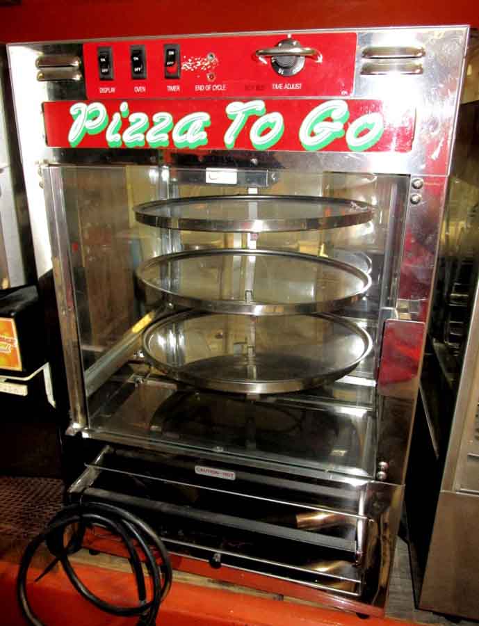 PIZZA WARMER DISPLAY in CONVENIENCE STORE