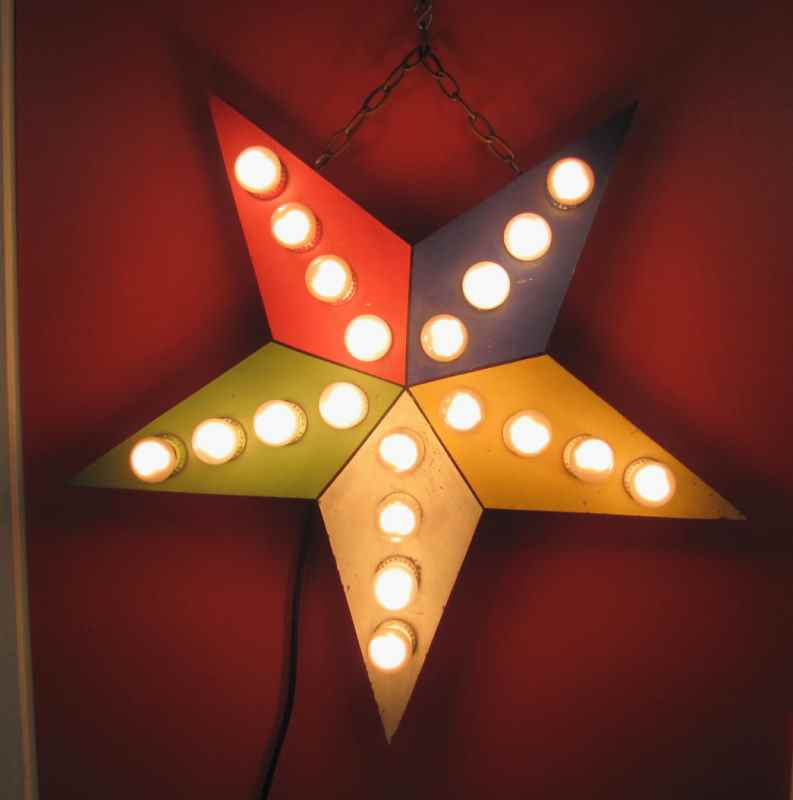 LIGHT UP STAR in NEONS/LIGHT UP SIGNS > SIGNS W/LIGHT BULBS