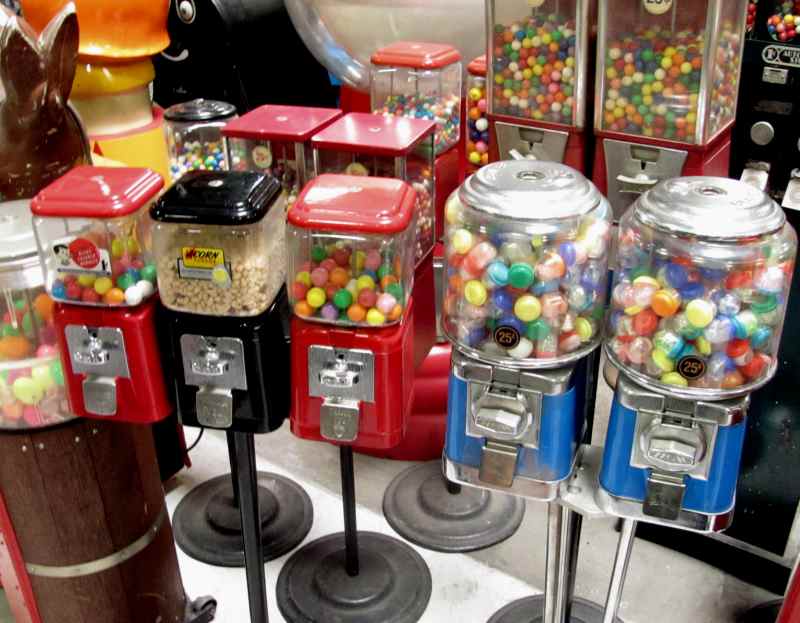GUMBALL MACHINES in FUN STUFF
