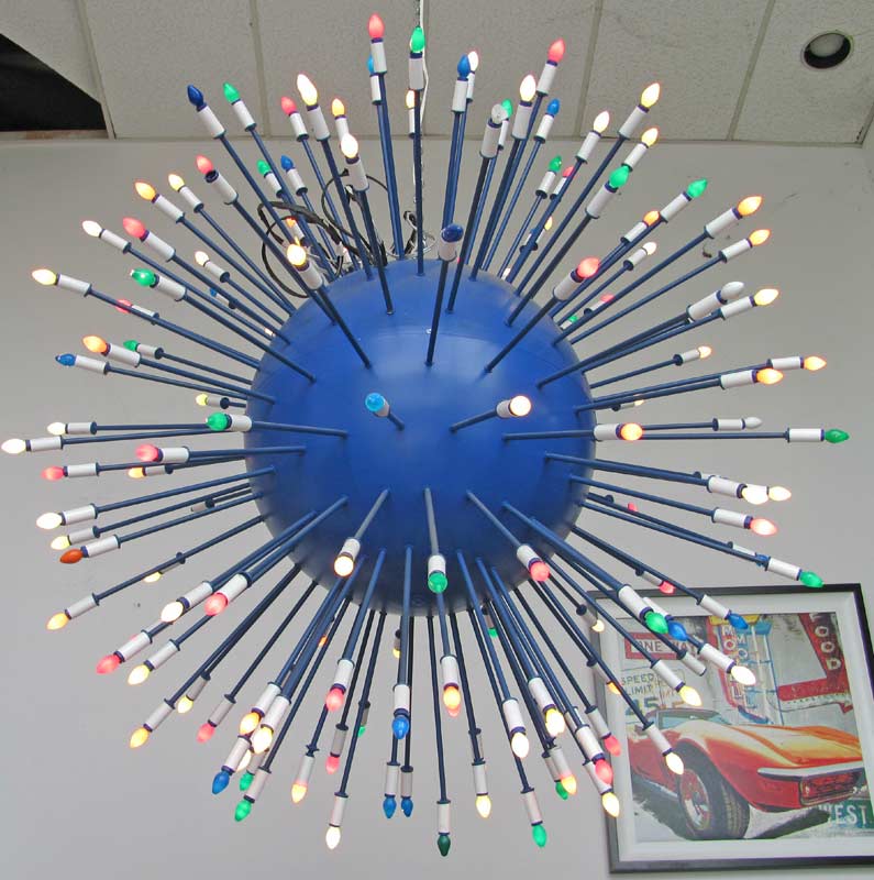 BLUE SPUTNIK LIGHT in FUN STUFF