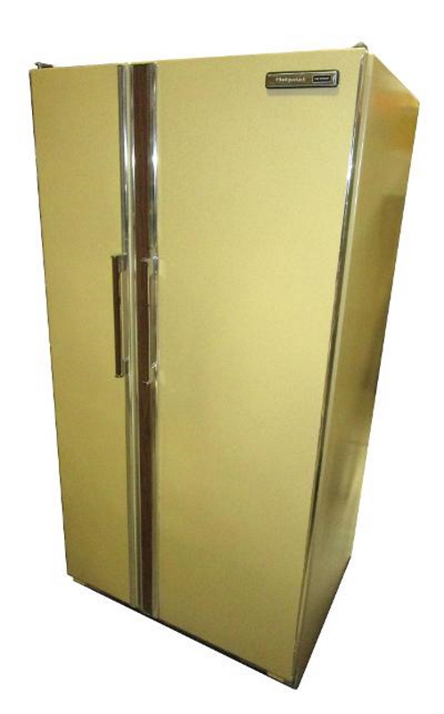 HARVEST YELLOW FRIDGE in APPLIANCES > REFRIGERATORS