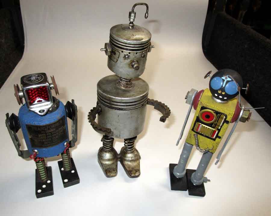 HAND MADE ROBOTS in ROBOTS