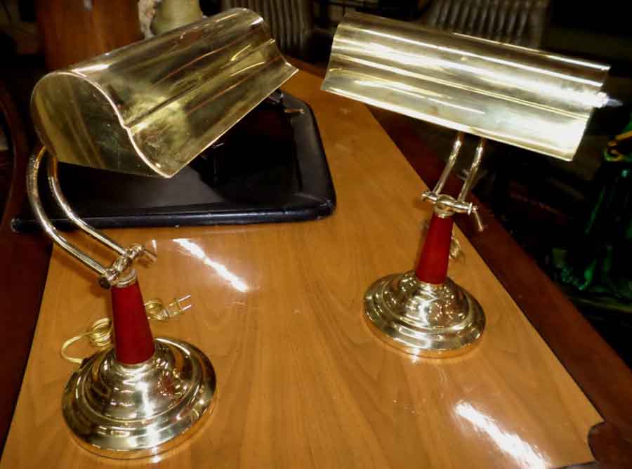 BANKER LIGHTS in LIGHTING > DESK LAMPS