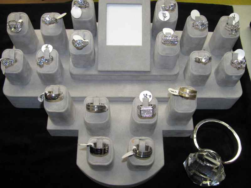 Jewelry Store Ring Display