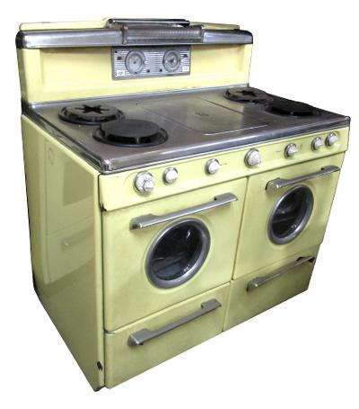 YELLOW STOVE in APPLIANCES > STOVES AND OVENS